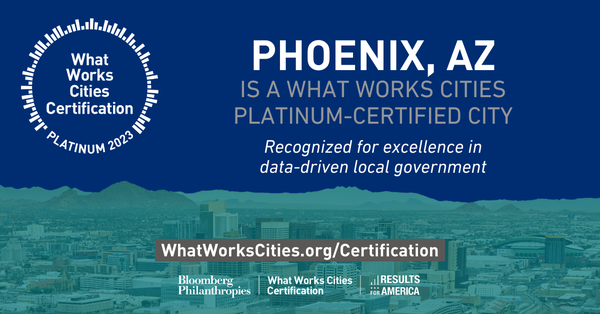 What Works Cities Certification | City of Phoenix