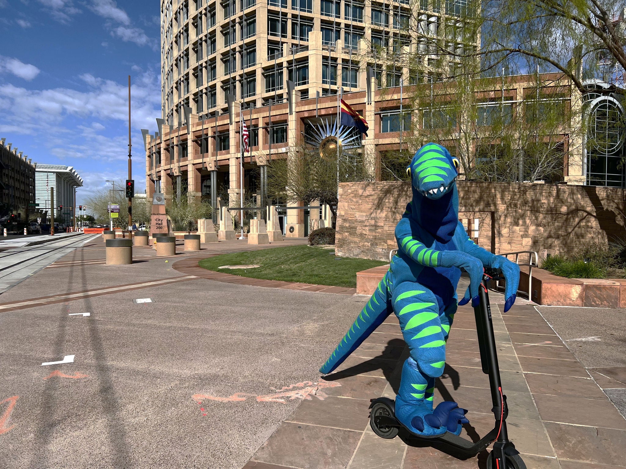 Zero the Recycling Raptor | City of Phoenix